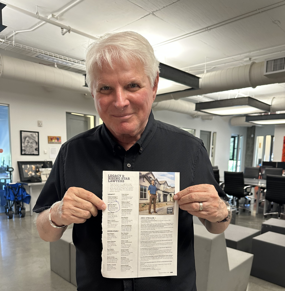 Rose Law Group Of Counsel Howard Meyers’ shining legal legacy recognized by PHOENIX magazine ...