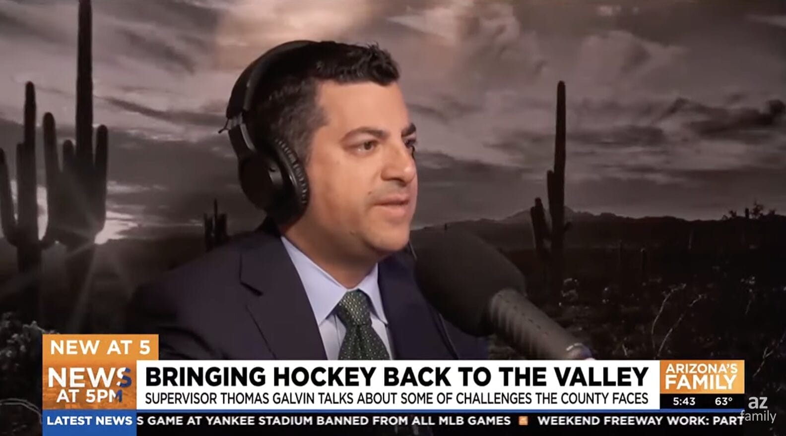 Thomas Galvin, Maricopa County Board of Supervisors chairman and Rose ...